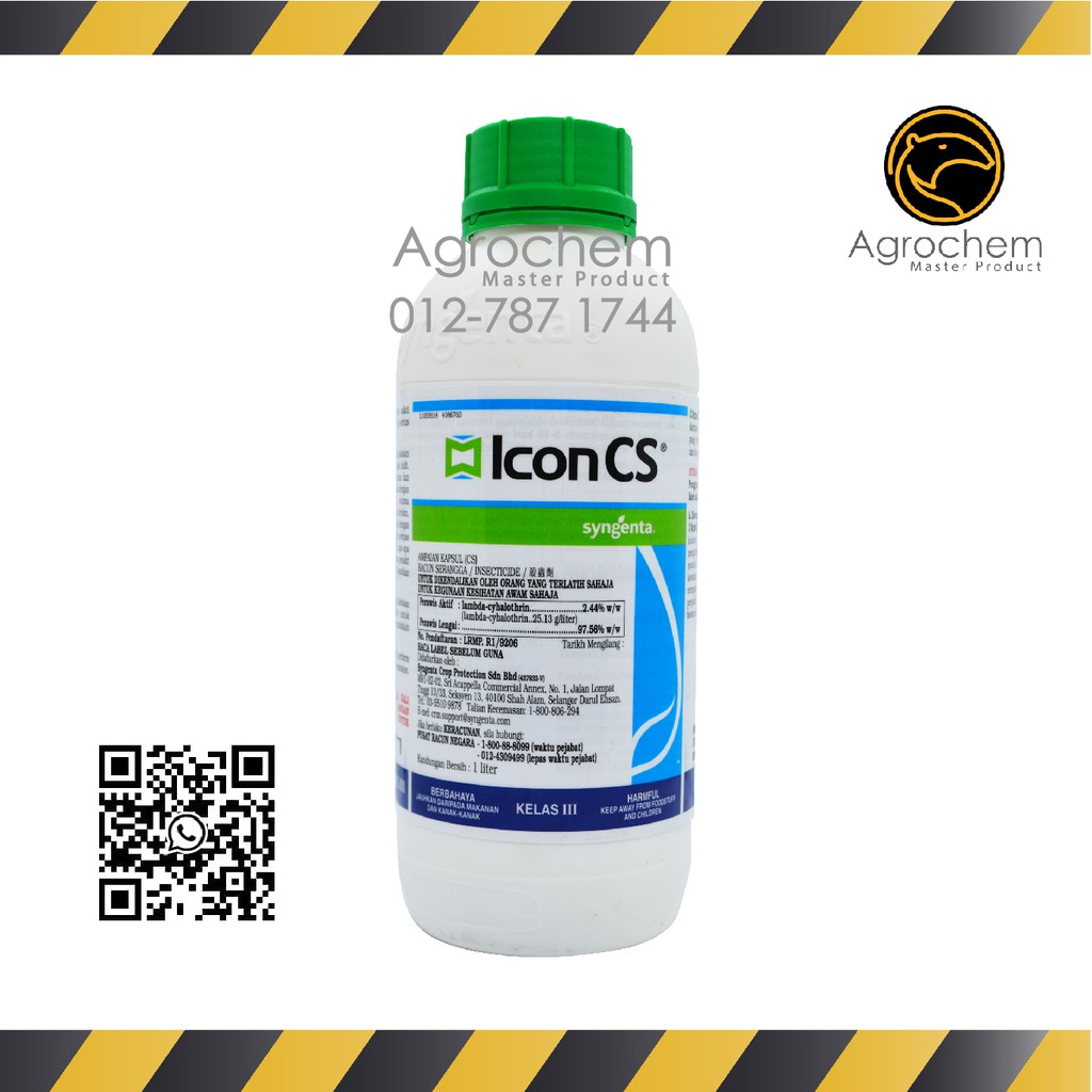 100% Original Syngenta Icon CS Insecticide (1liter) | Shopee Malaysia