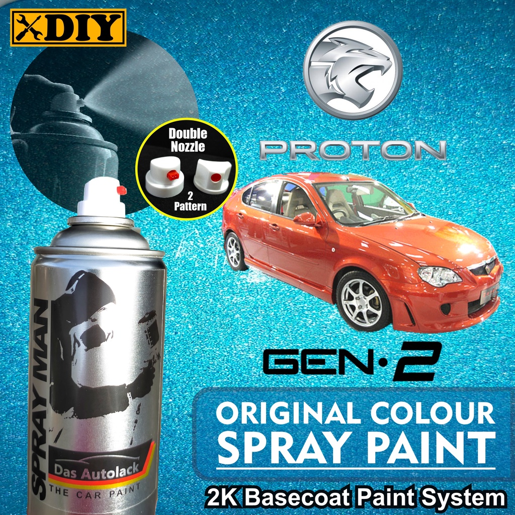 Proton Gen-2 Spray Paint For Touch Up All Original Factory Colours ...