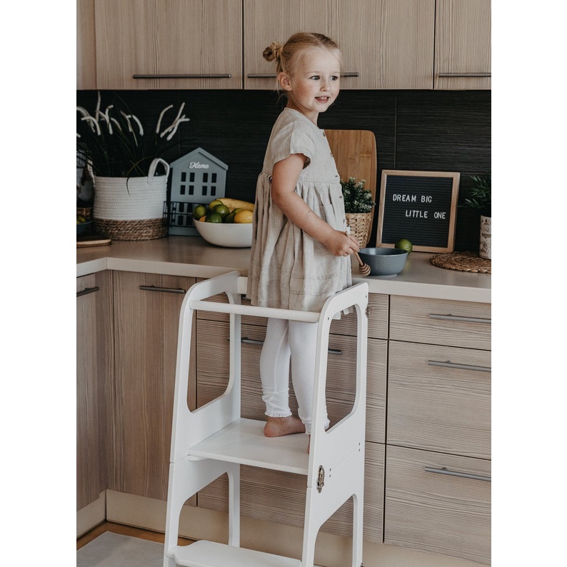 *READY STOCK* MOMBIES Montessori CONVERTIBLE Learning Tower Kitchen ...
