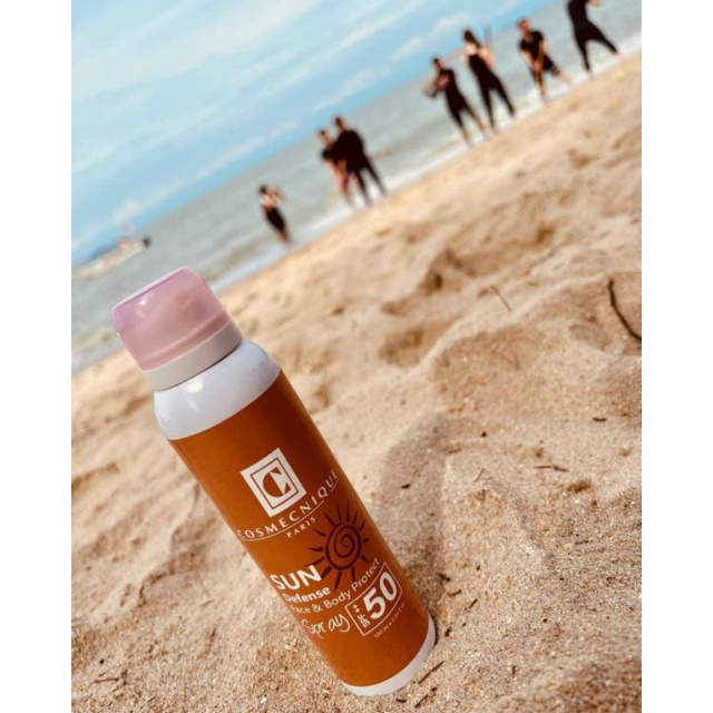 Cosmecnique Spray Sunblock UV Sun Defense Face & Body Protection SPF50 100ml | Shopee Malaysia