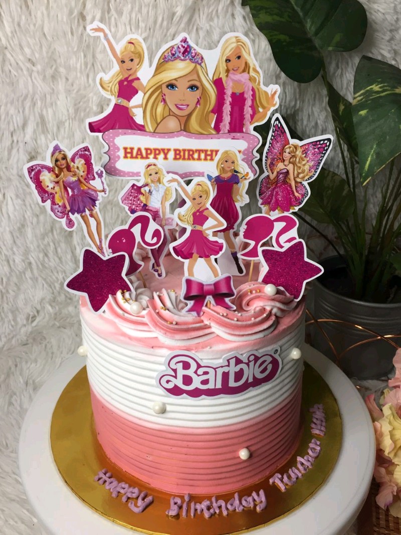 Barbie Cake Topper Free Add Name Sho Malaysia