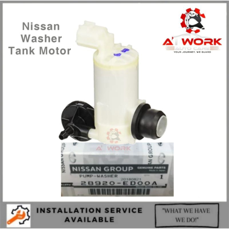 Nissan Windshield Washer Tank Motor With Seal Washer Pump | Shopee Malaysia
