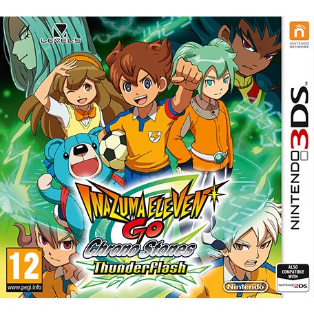 [Nintendo 3DS Cia Game] Inazuma Eleven Go : Chrono Stones Thunderflash ...