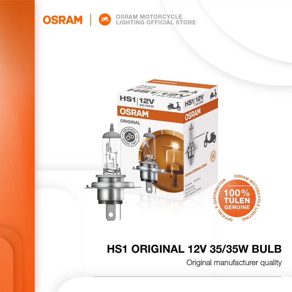 OSRAM Original HS1 Halogen Bulb (12V/35/35W) | Shopee Malaysia
