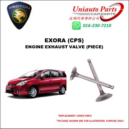 PROTON EXORA (CPS) ENGINE EXHAUST VALVE (PIECE) | Shopee Malaysia