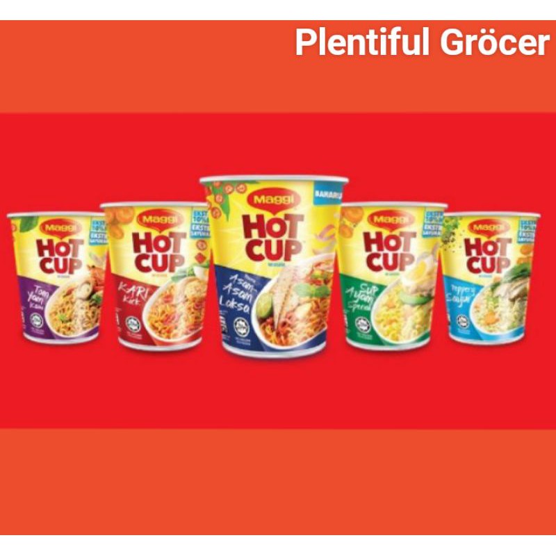 Maggi Hot Cup Assorted Flavors 58g | Shopee Malaysia