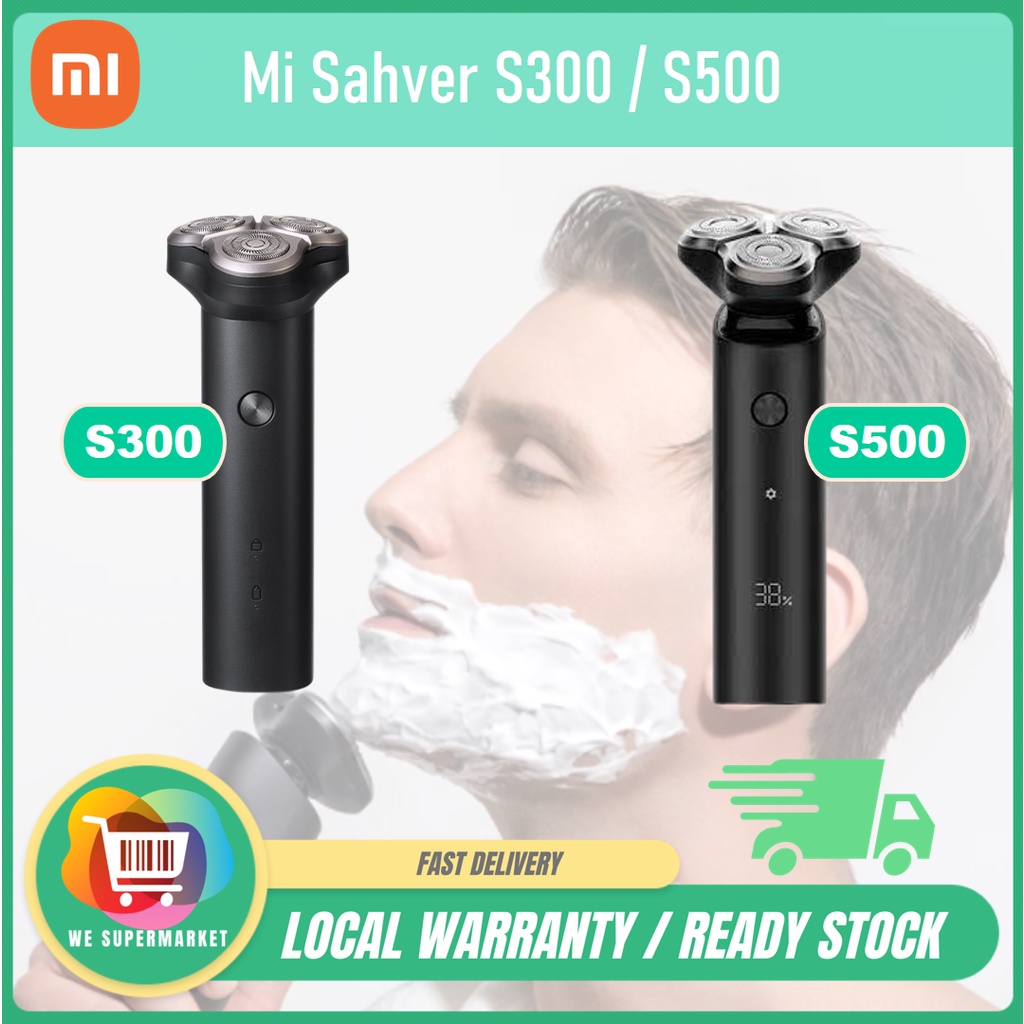 Xiaomi Mijia Mi Electric Shaver S300 / S500 / S500C (3-in1) 360 degrees ...