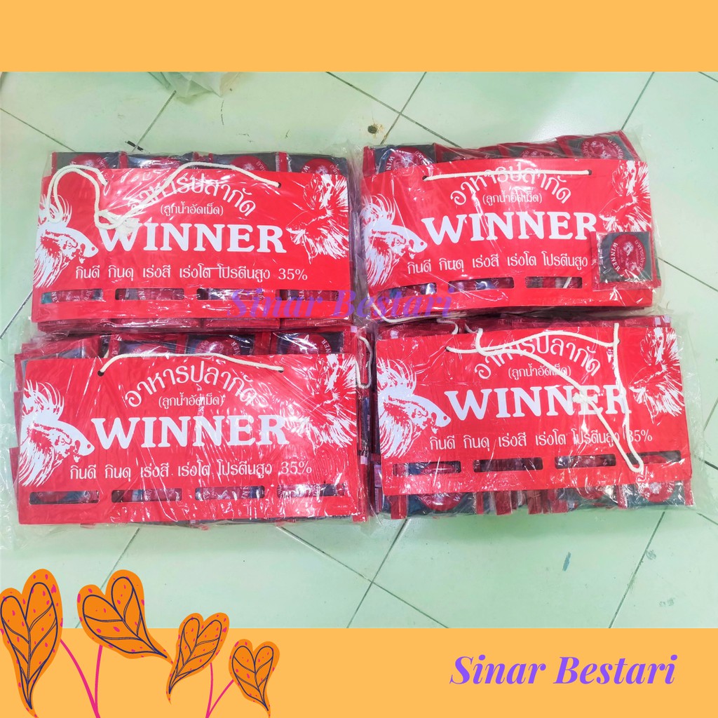 Thai Winner Pallet Jentik Dedak Ikan Laga Betta Palet PEllet palet ...