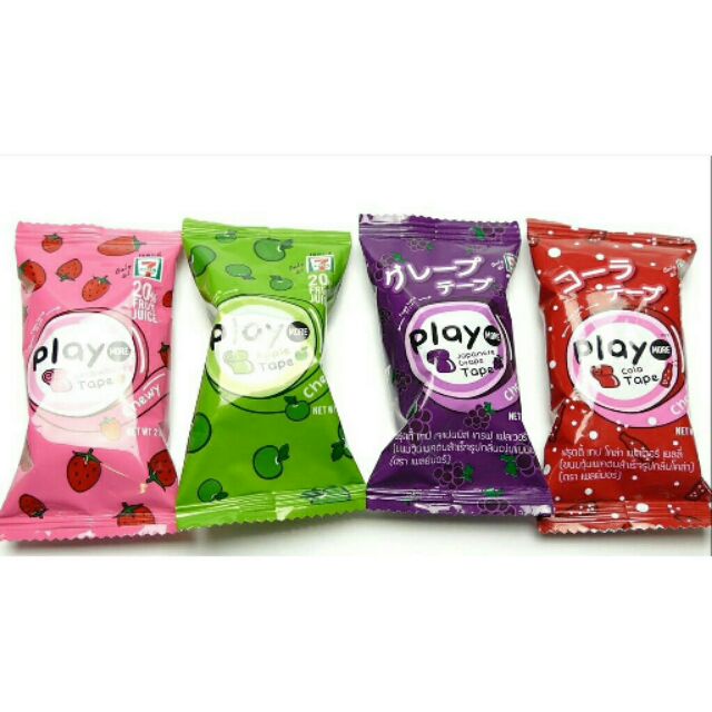 Playmore Chewy Candy Tape (21g) | Shopee Malaysia