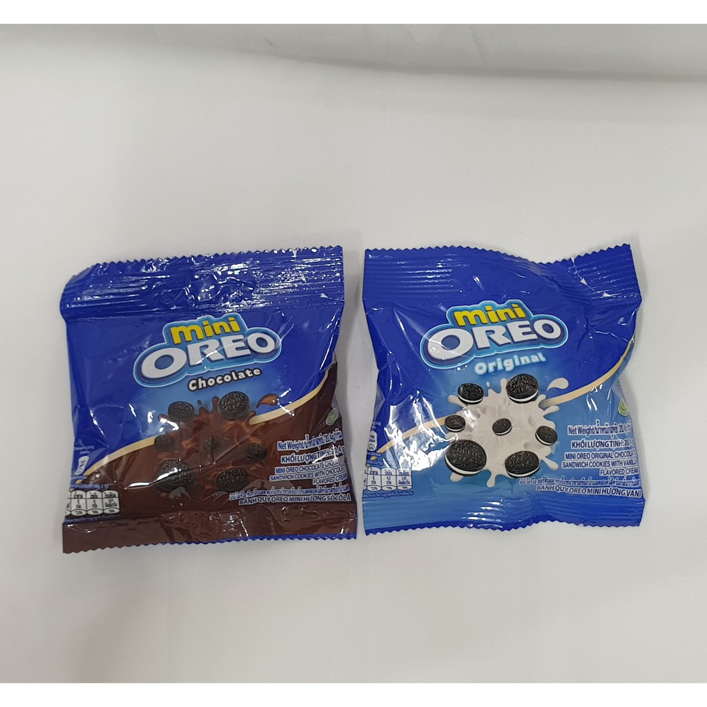 Oreo Mini Pack(20.4 gram per pack) 2 Flavours! Biskut oreo saiz mini ...