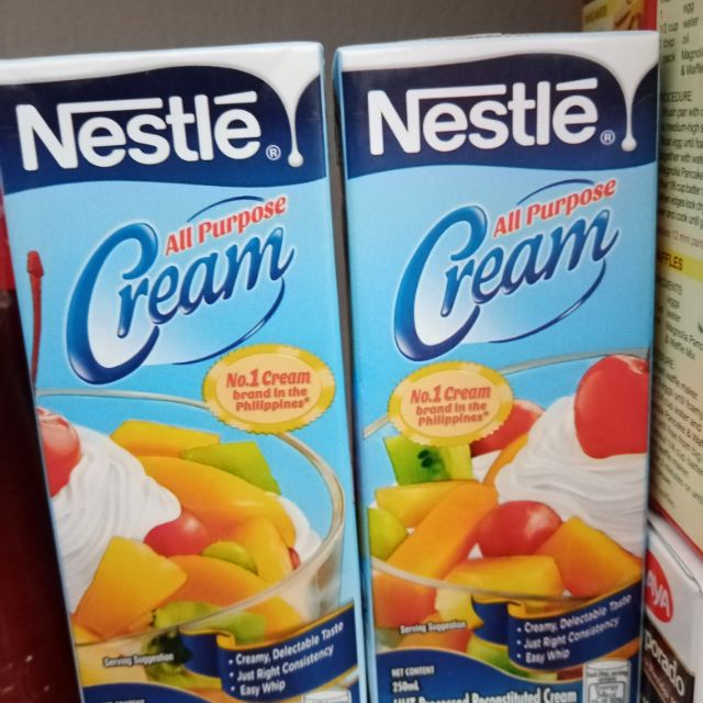 Nestle all purpose cream 250ml x 2 | BeeCost