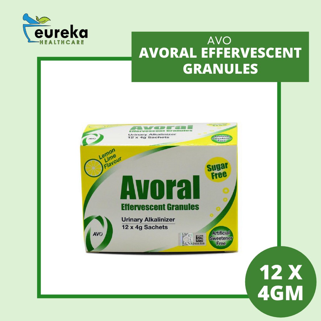 Avo avoral effervescent granules 12 x 4g | BeeCost
