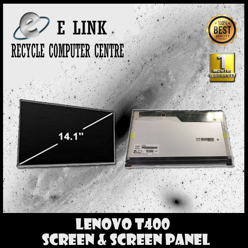 LENOVO T400 SCREEN & SCREEN PANEL ( USED ) | Shopee Malaysia