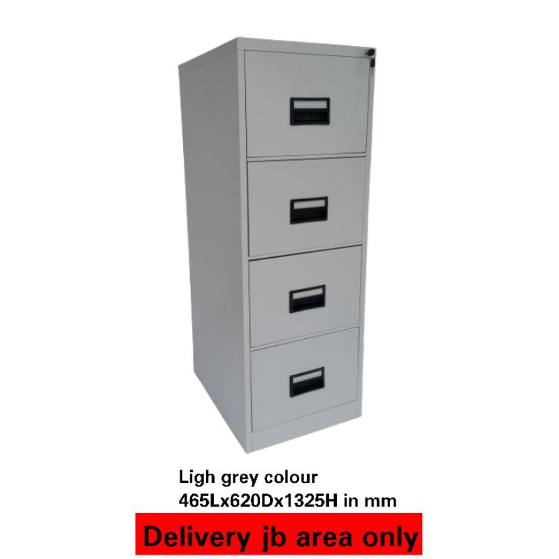 Steel 4 Drawer Filing Cabinet jb/ Almari File Beraci jb | Shopee Malaysia