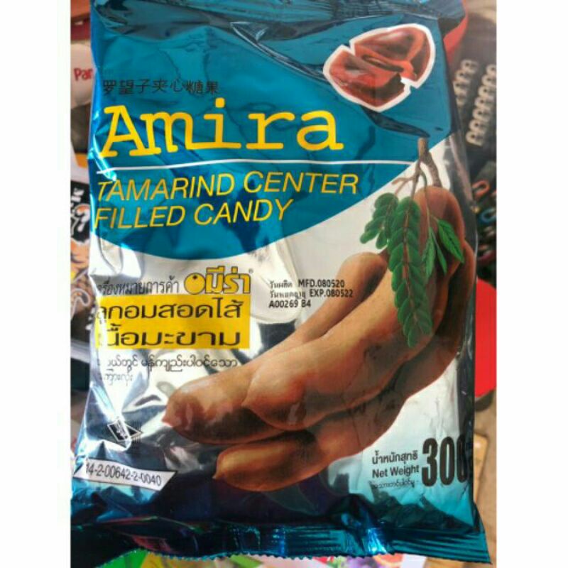 Amira Makam Thailand / Tamarind Candy / Gula-gula Celagi Thai 300g ...