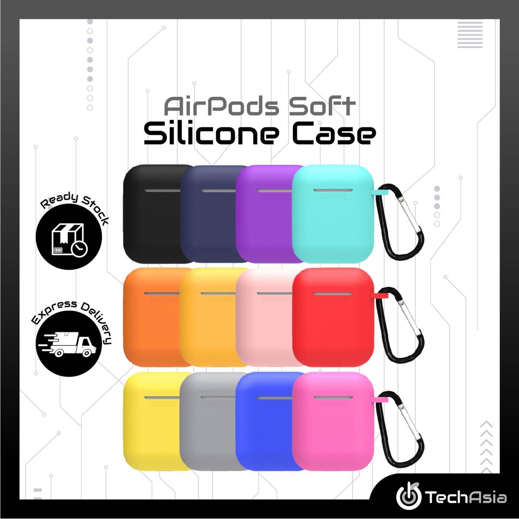 AirPods Silicone Cover Airpod InPods 1st 2nd 3rd Gen 1 2 3! Shockproof ...