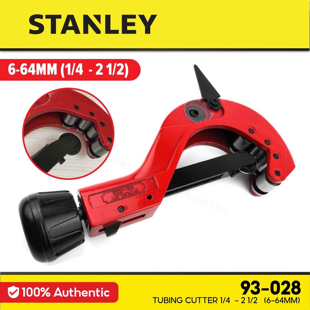 STANLEY 93-028 TUBING CUTTER 6-64MM (1/4" - 2 1/2") | Shopee Malaysia