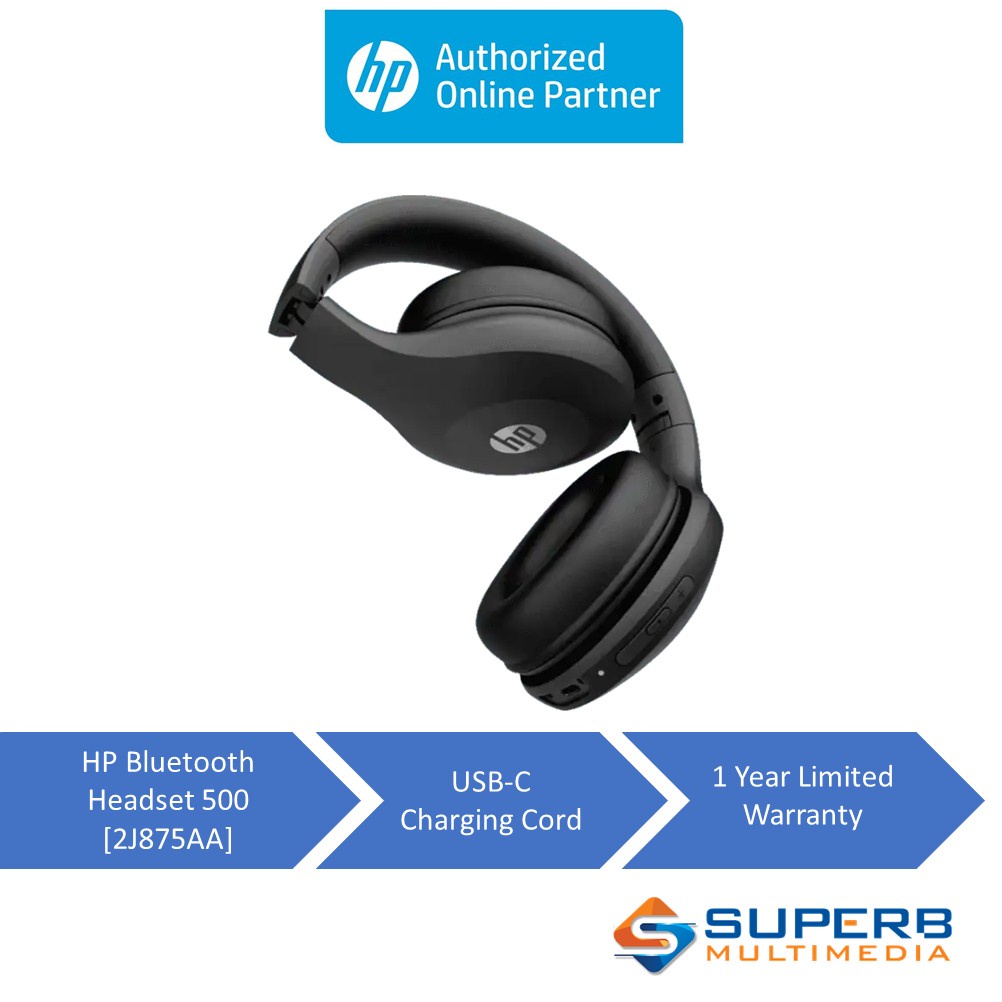 HP 500 Bluetooth Headset [2J875AA] | Shopee Malaysia