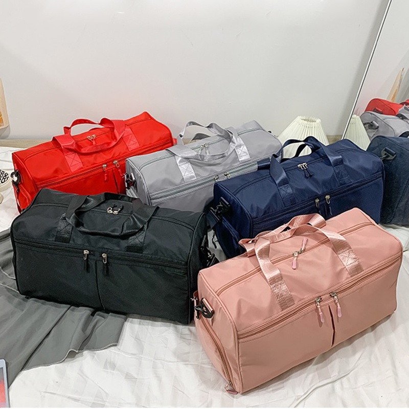 Sports Gym Bag, Travel Duffel bag with Wet Pocket & Shoes Compartment ...