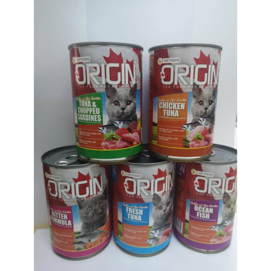 ORIGIN @CAT FOODS CAN 400G | Shopee Malaysia