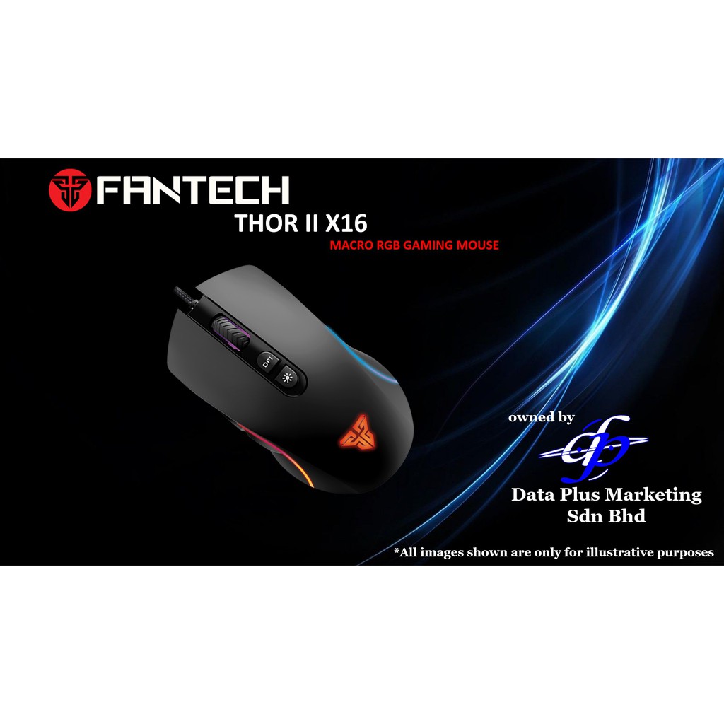 Fantech THOR II X16 MACRO RGB GAMING MOUSE | Shopee Malaysia