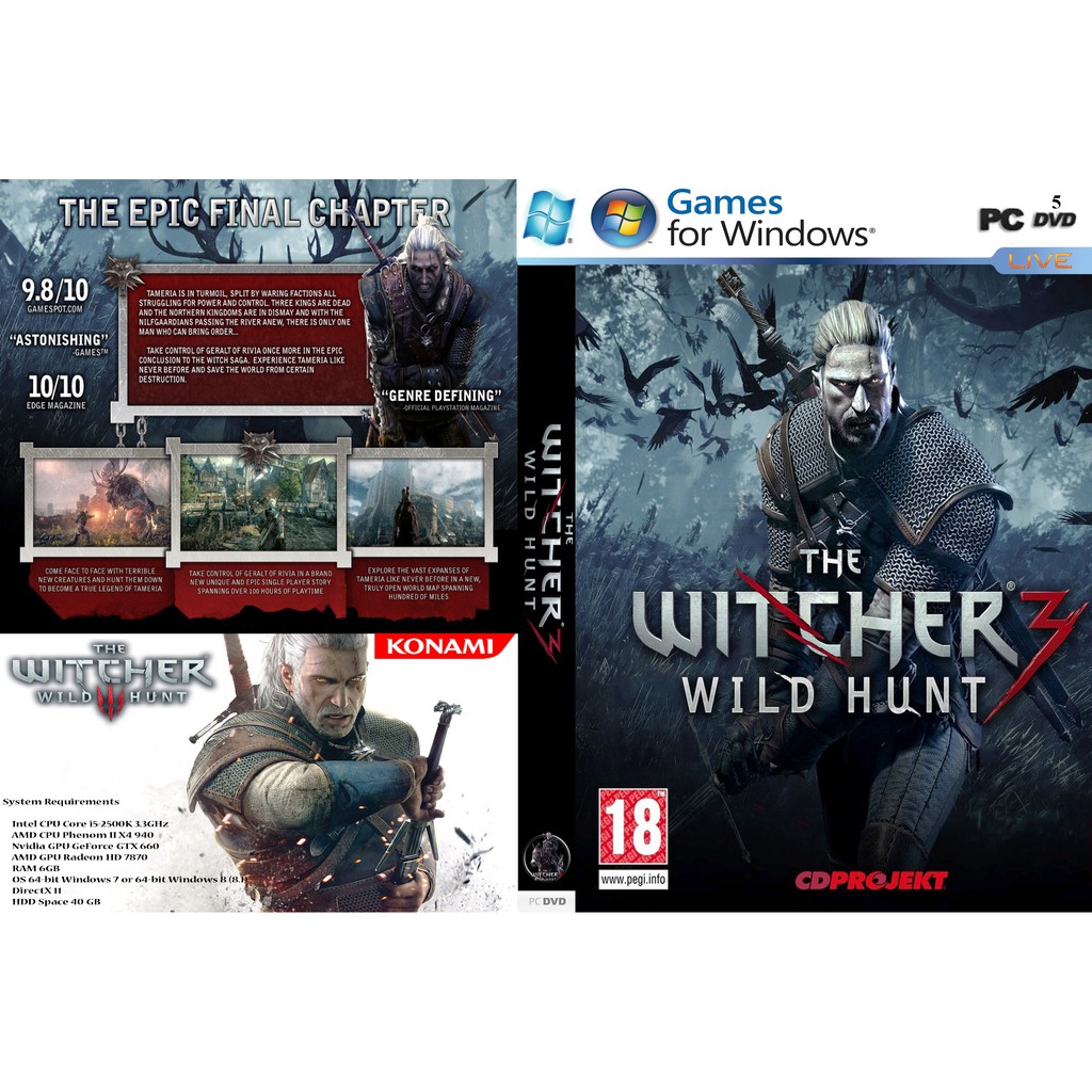 The Witcher 3: Wild Hunt PC GAME [Offline INSTALLATION] | Shopee Malaysia