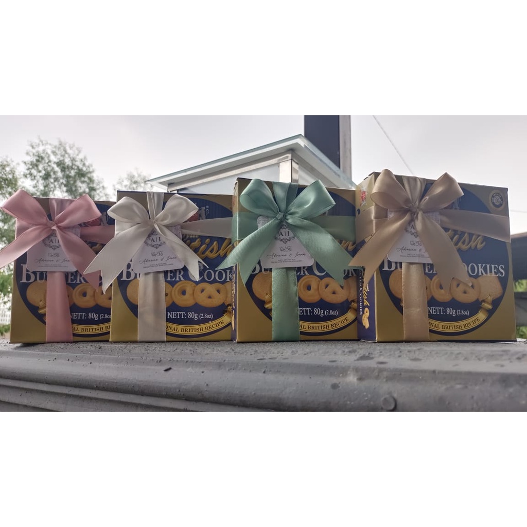 DOORGIFT Royal British Butter Cookies 80g | Shopee Malaysia