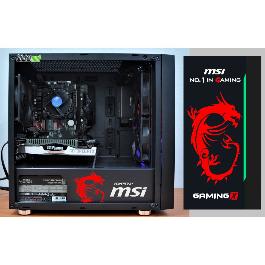 StickerMod Tecware M3 custom Vinyl Sticker MSI Theme | Shopee Malaysia