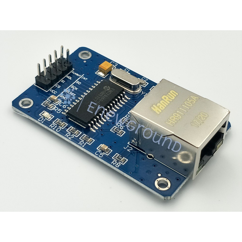 Ethernet module (ENC28J60, HR911105A) | Shopee Malaysia