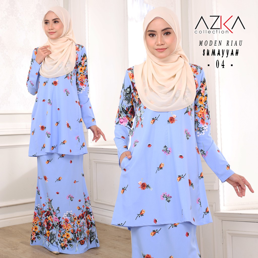 Kurung Moden Riau EXCLUSIVE by Azka Collection | Shopee Malaysia