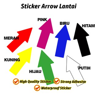 STICKER ARROW ARAH LALUAN JALAN KAKI (SEKEPING) | Shopee Malaysia