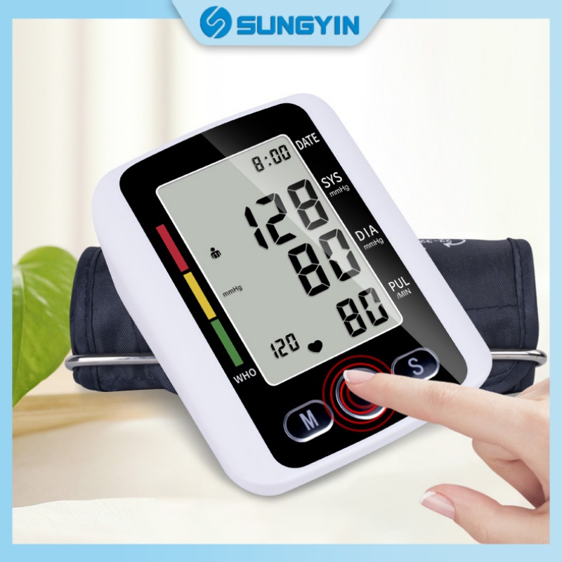Blood Pressure Monitor sphygmomanometer Tonometer tensiometer Heart ...