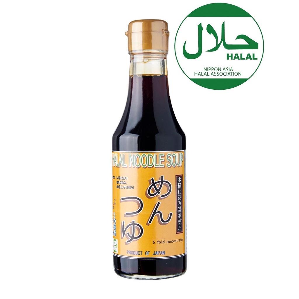 Toa Shokuhin Men Tsuyu 200ml [HALAL] Japanese Bonito Kelp Soy Sauce ...