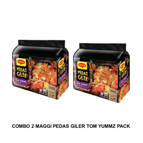 Maggi Pedas Giler Tom Yummz Pack 2X5X76g | Shopee Malaysia