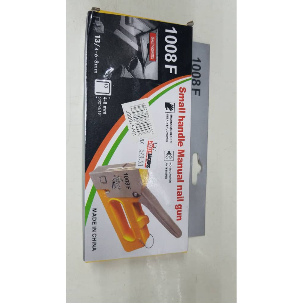 1008F POWERFUL Heavy Duty Stapler Gun (4mm - 8mm) | Shopee Malaysia