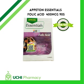 APPETON ESSENTIALS FOLIC ACID 400MCG 90'S (EXP: 7/24) | Shopee Malaysia