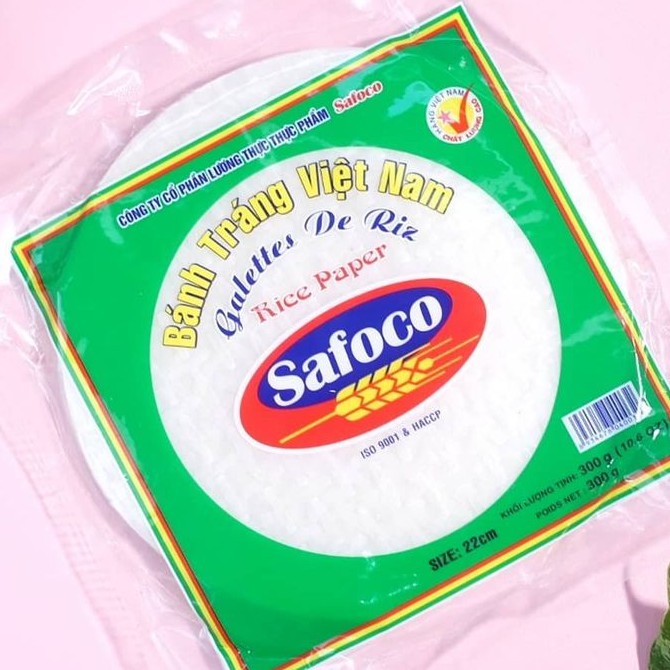 Banh Trang Viet Nam Safoco Rice Paper 22cm 1 pack (300g) | Shopee Malaysia