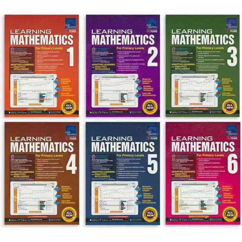 SAP Learning Mathematics (6 Books/set) | Shopee Malaysia