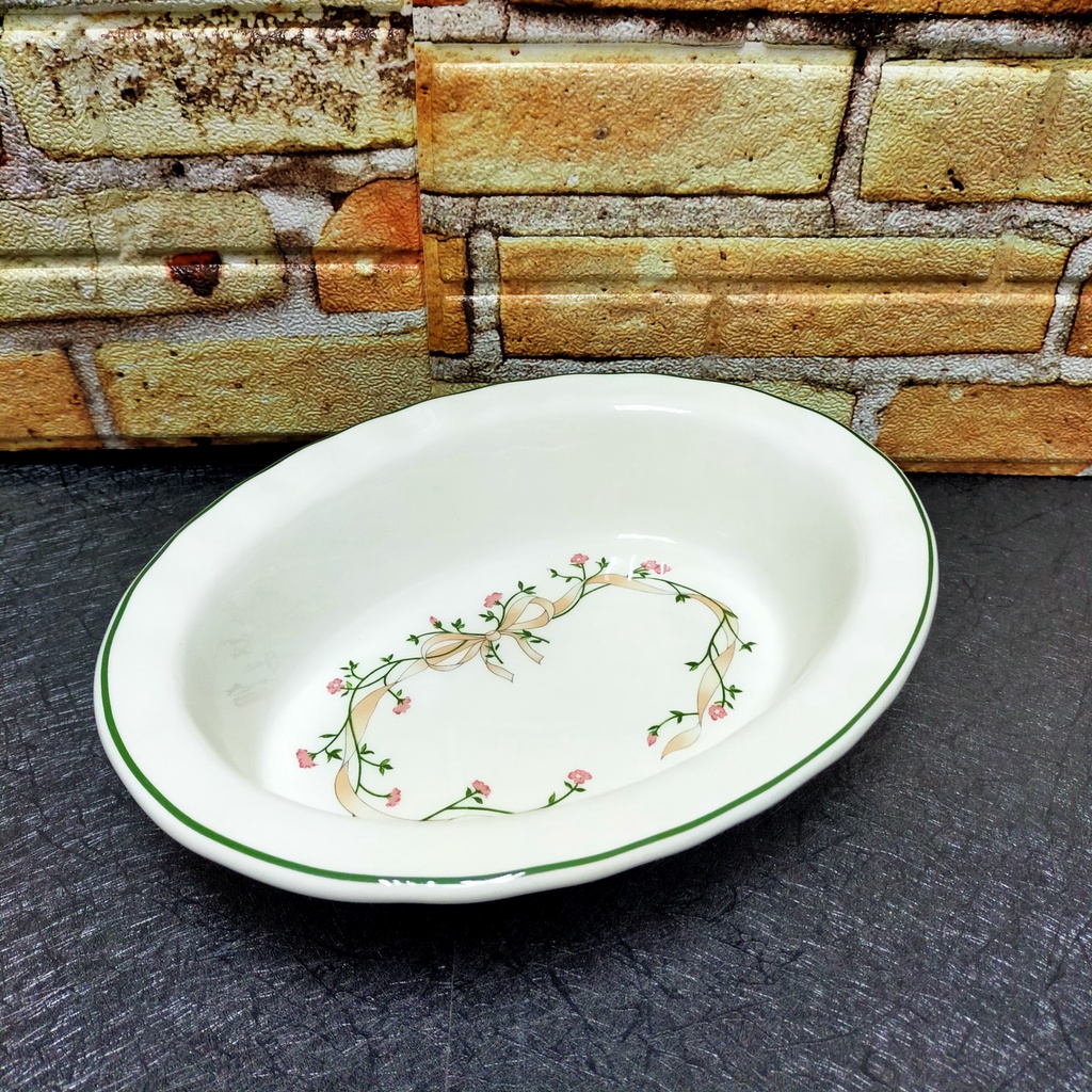 Johnson Brothers Eternal Beau Oval Pie Dish | Shopee Malaysia