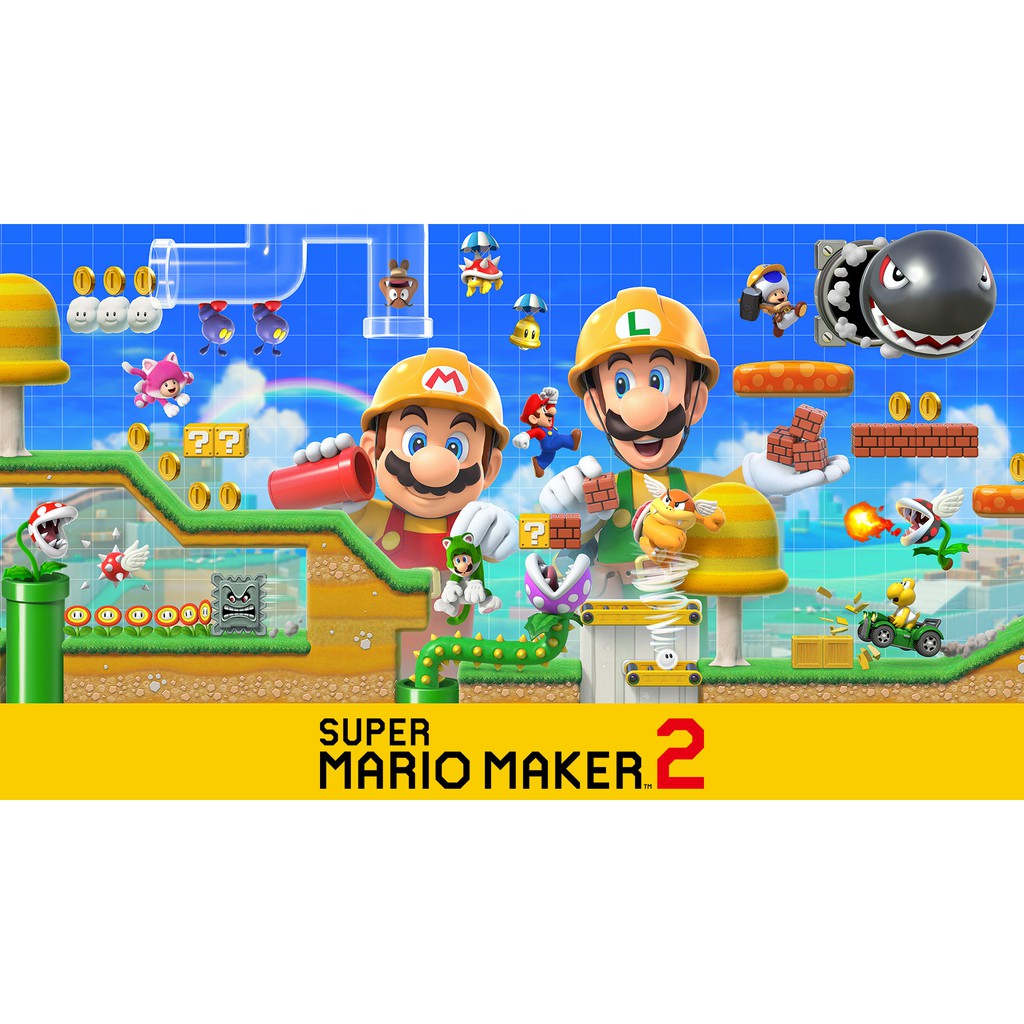 Super Mario Maker 2 (PC Games) (Digital Download) (Yuzu Emulator ...