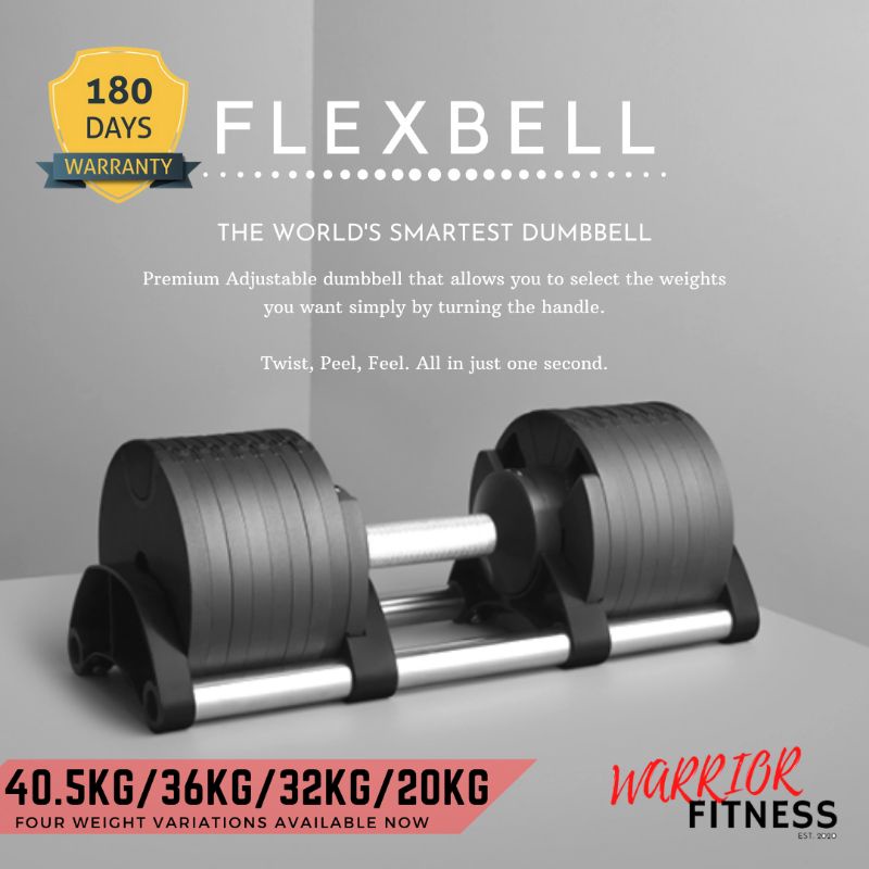 [Ready Stock FREE RACK] OEM PREMIUM QUALITY Adjustable Flexbell 40.5KG ...