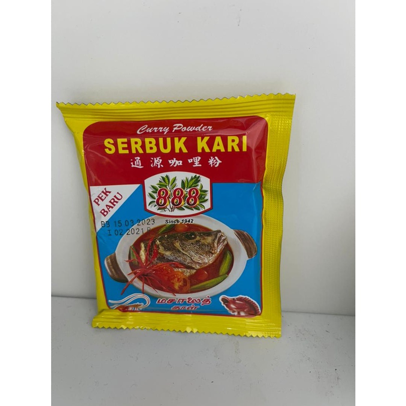 Serbuk Kari 888 ( 25G) | Shopee Malaysia