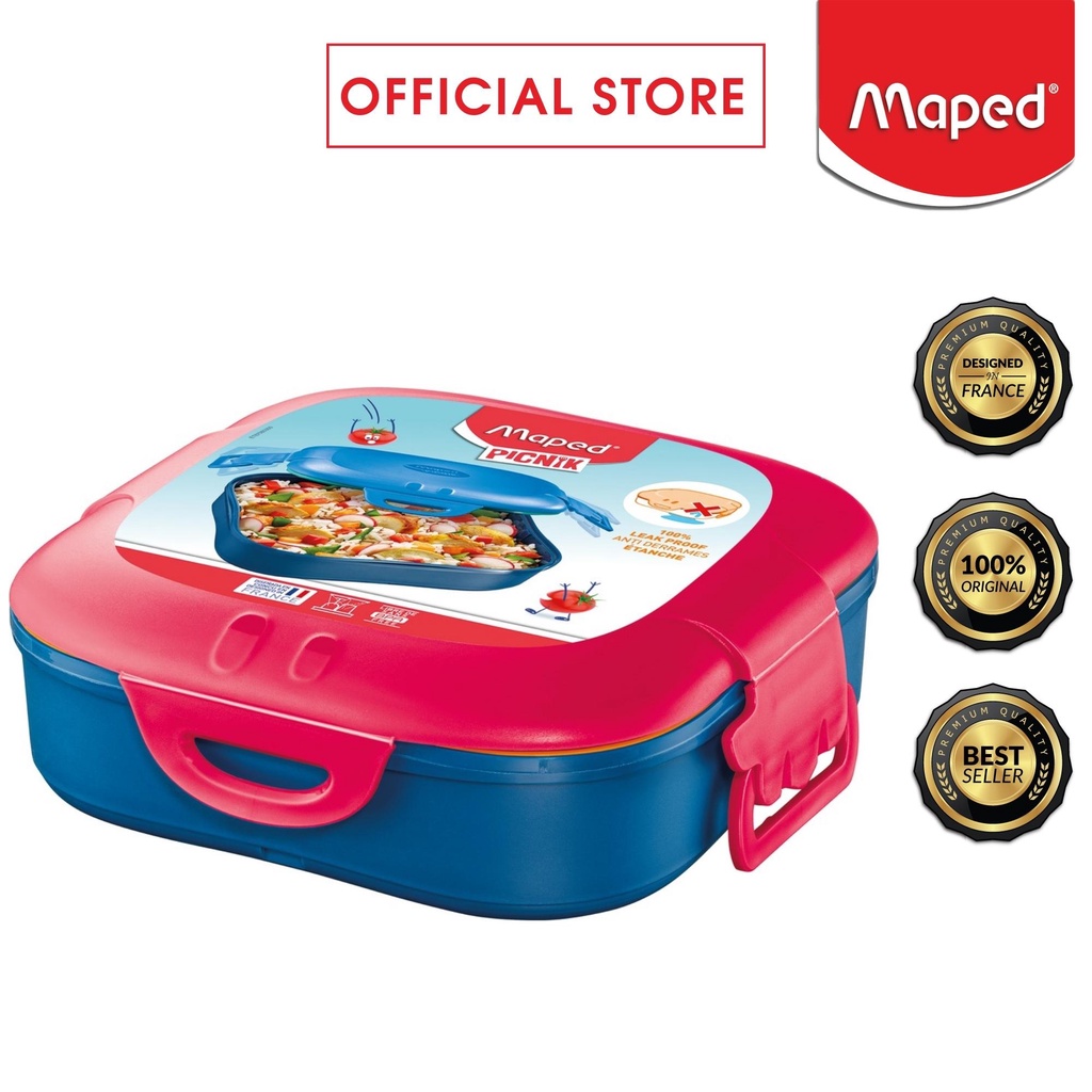 MAPED Concept Kids Picnik Lunch Box Pink | Shopee Malaysia