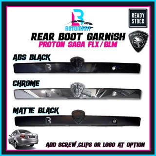PROTON SAGA - BLM/FL/FLX Rear Bonnet/Boot Garnish - (Chrome/Black/Matte ...
