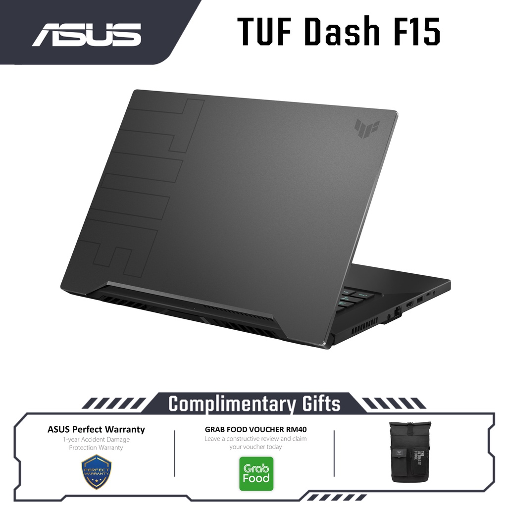 Spesifikasi dan harga Asus Tuf Dash F15 2022 di Malaysia - TechNave BM