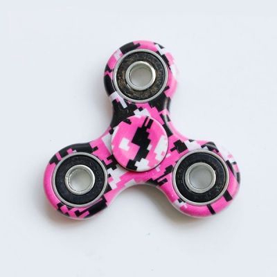 GRAPHIC PATTERN FOCUS TOY FIDGET HAND SPINNER (ROSE RED) | Shopee Malaysia