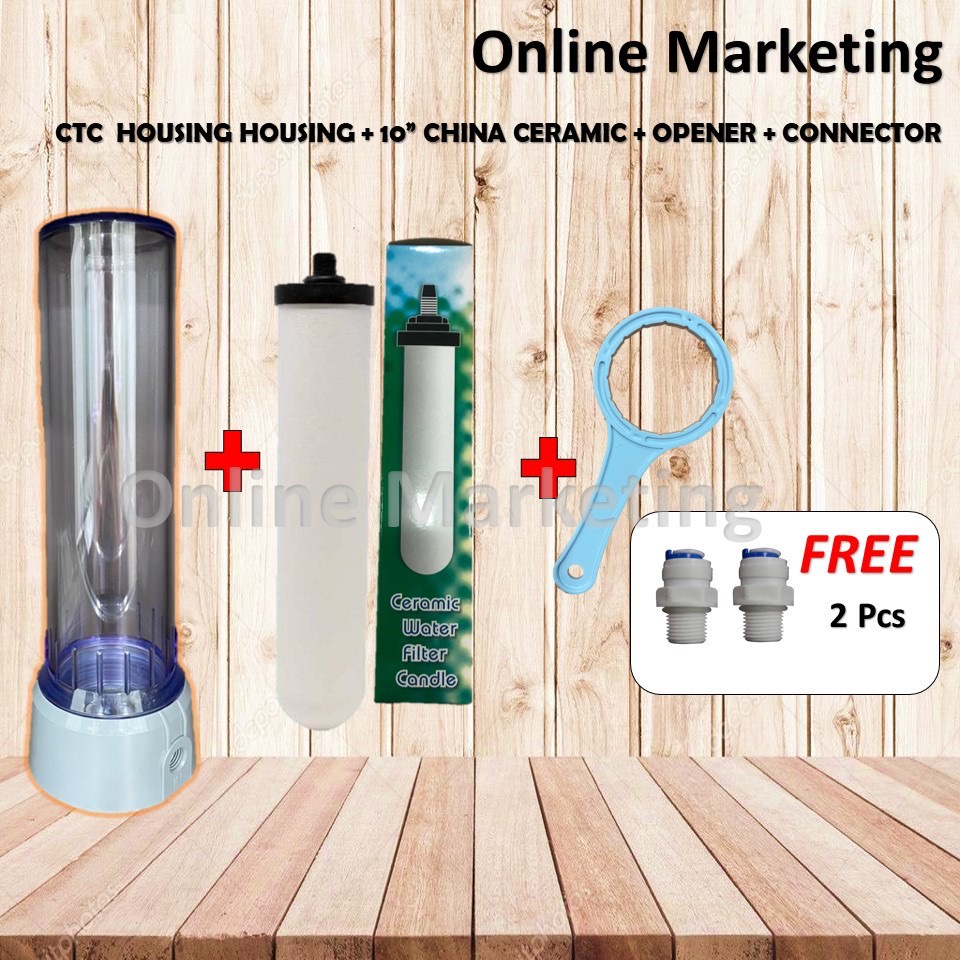 CTC 5000 Super Slim CTC Ceramic Water Filter Housing * MADE IN TAIWAN ...