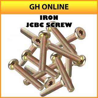FURNITURE JOINT SCREWS IRON JCBC SCREW READY STOCK 1 PACK 4 PCS 螺丝接 ...