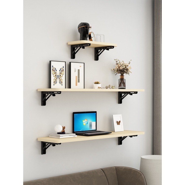 Wall-Mounted Folding Table Free Punch Wall Small Table with Wall Dining ...