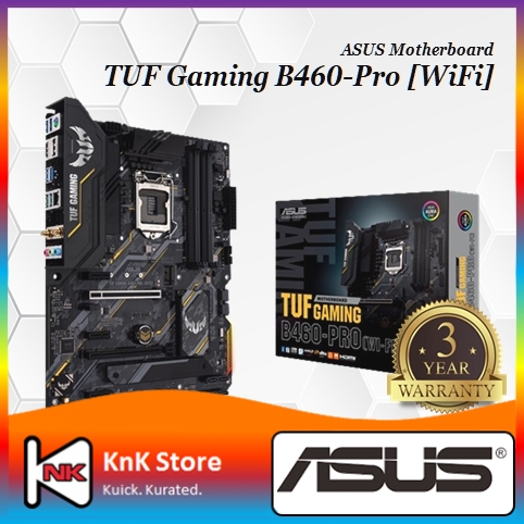 ASUS TUF GAMING B460-PRO (WI-FI) Motherboard Socket LGA1200 Support For ...